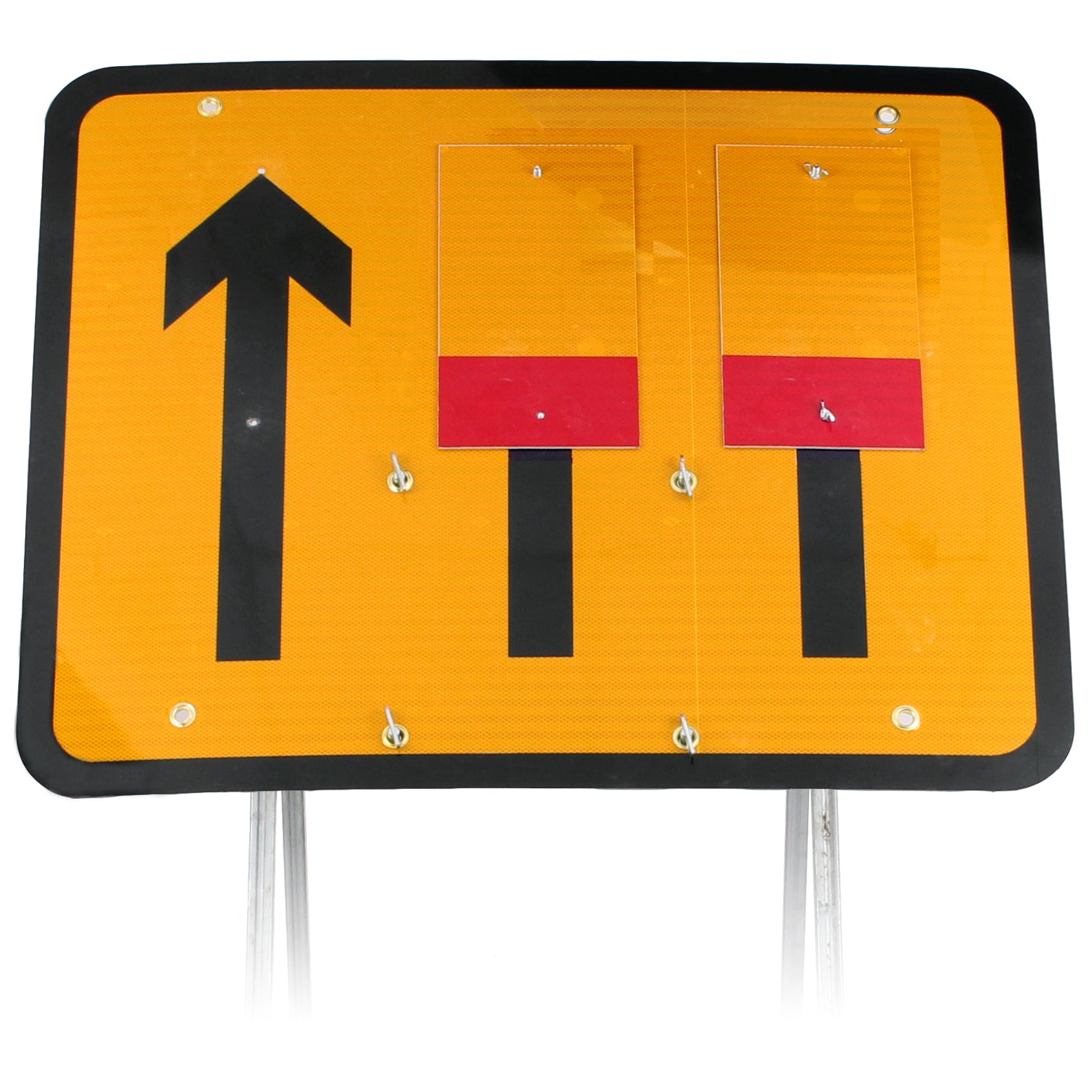 3 Lane Wicket Sign GRP | Diagram 7202 (face only) – Start Safety UK