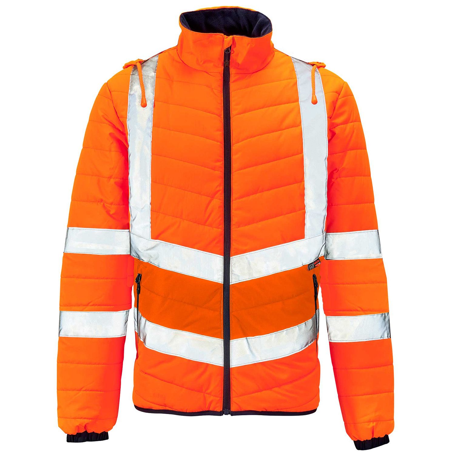 Supertouch Hi-Vis Orange Puffer Jacket | Start Safety UK