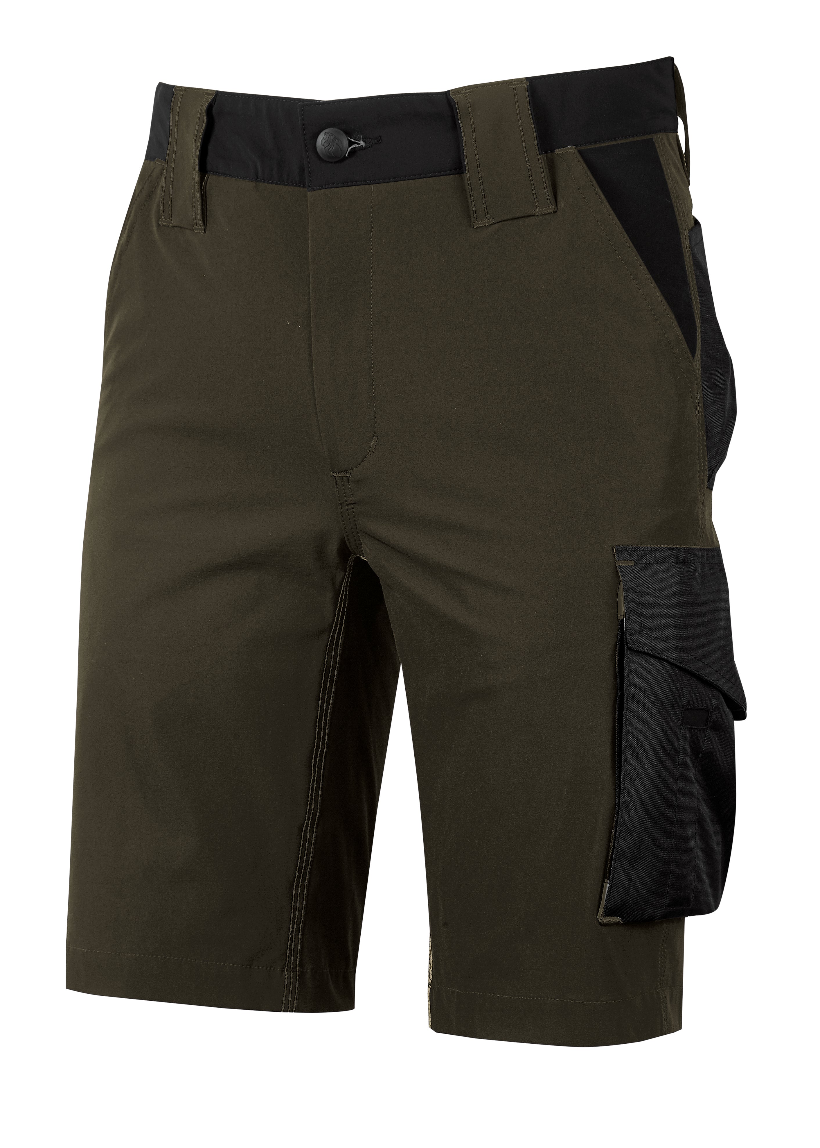 U-Power Mercury Cargo Work Shorts Dark Green | Buy at Start Safety ...